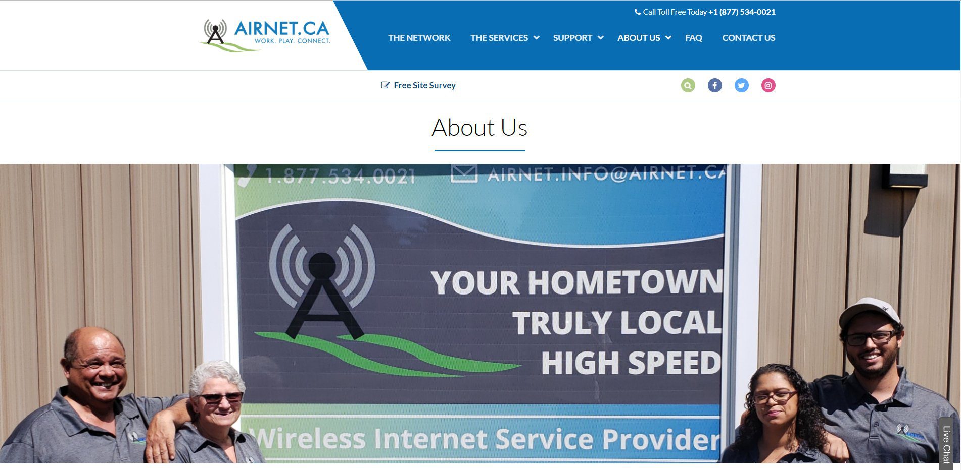 About Us - Airnet Wireless